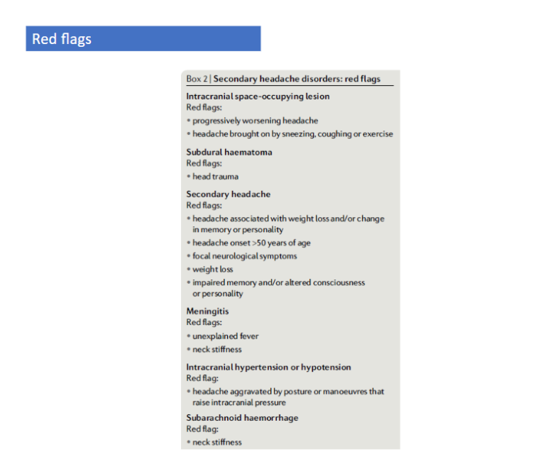 Cefaleias primárias - E-fisio